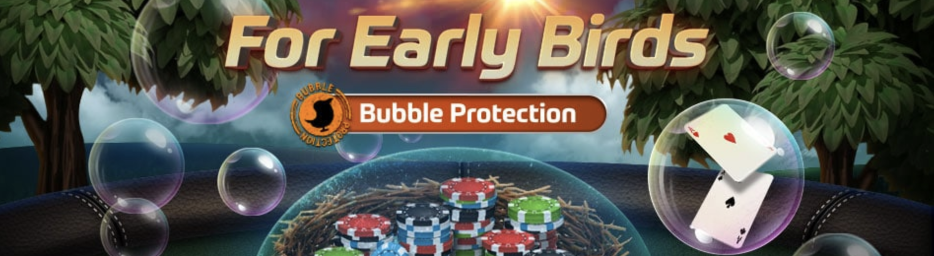 Bubble protection bij GGPoker