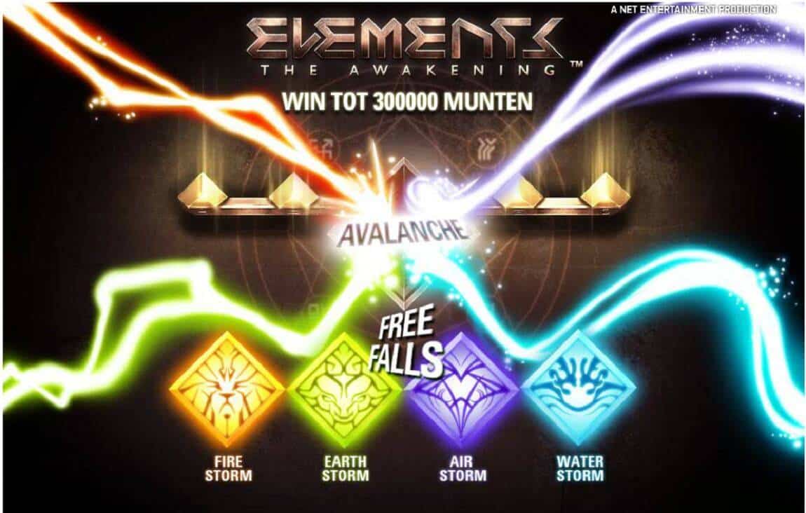 Elements van NetEnt: een interessante slot [review]