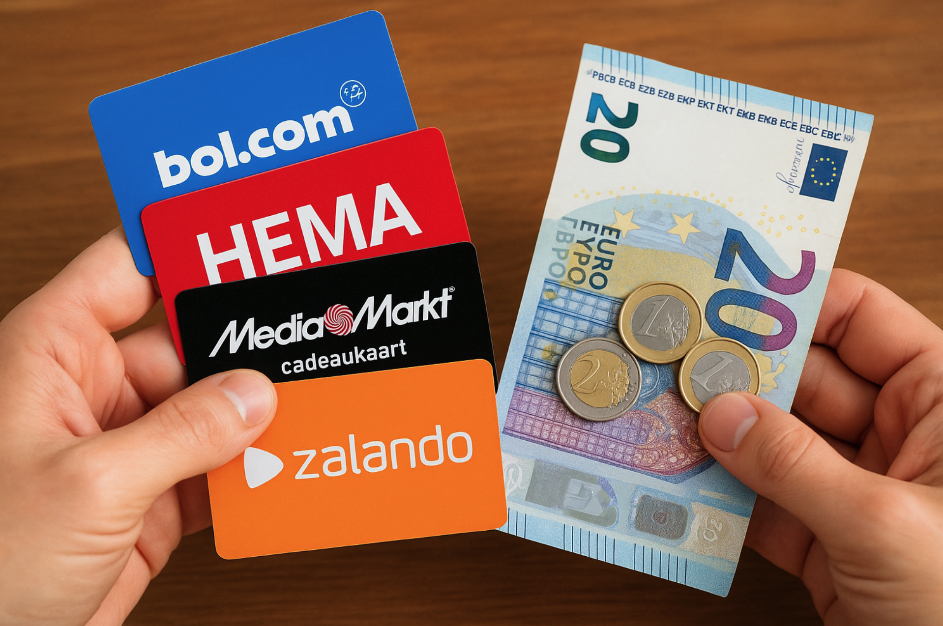 Cadeaubonnen inwisselen voor geld of korting | Onetime.nl