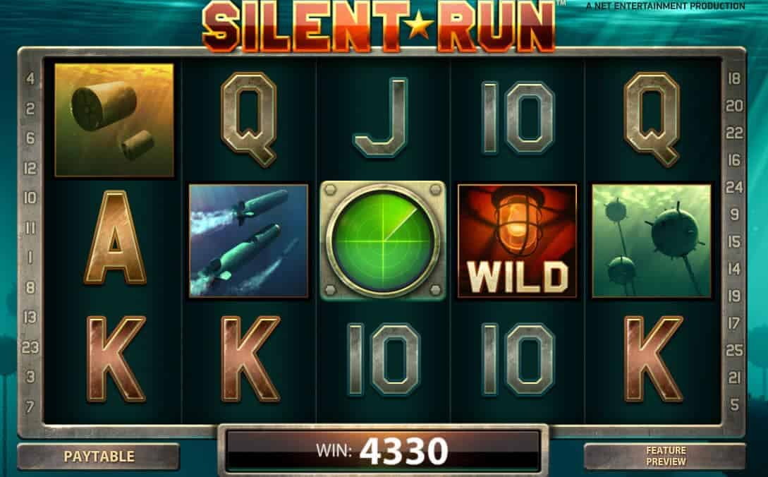 Silent Run: een online slot van Netent [review]