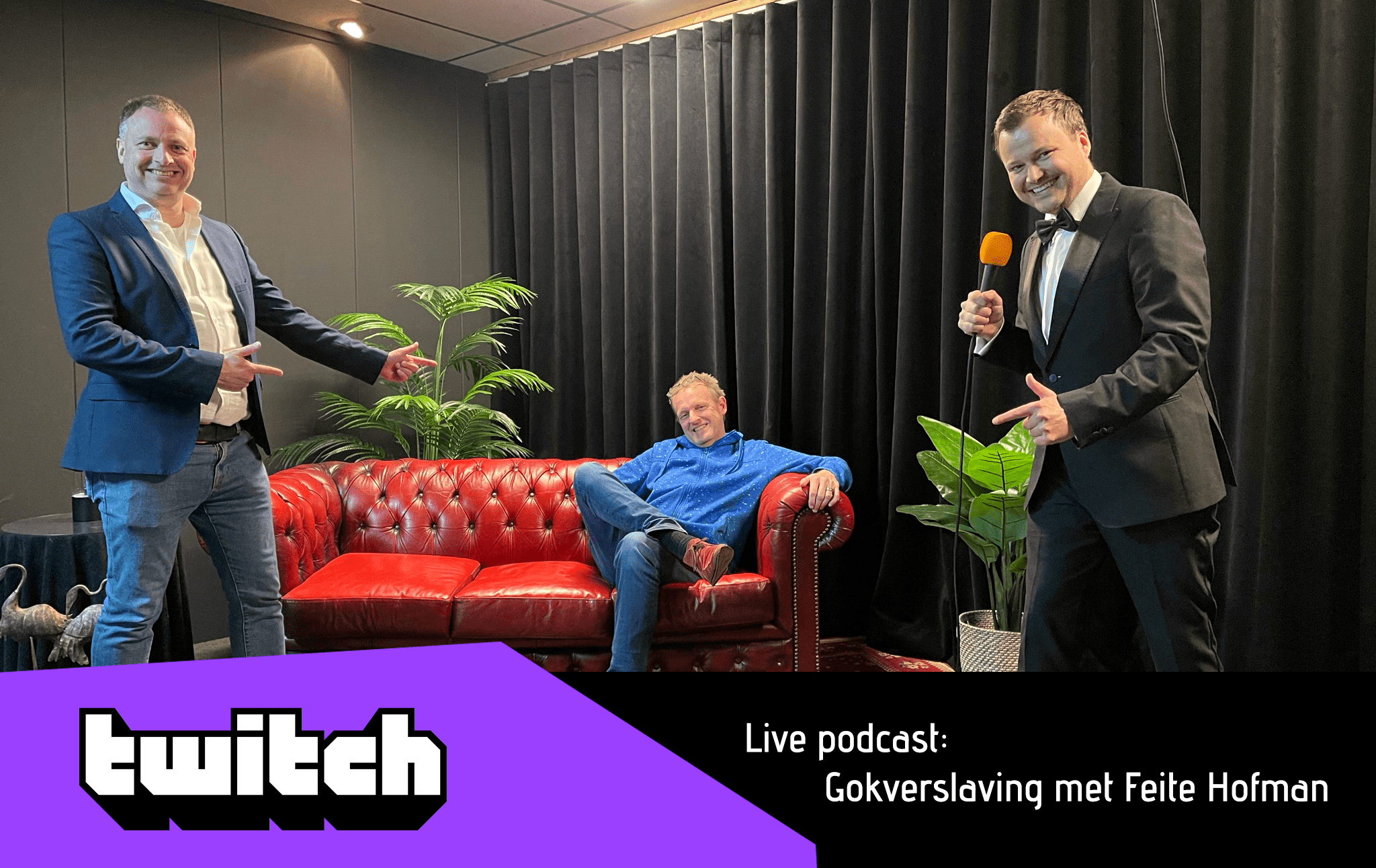 Twitch live-uitzending 2: gokken en gokproblemen met Feite Hofman