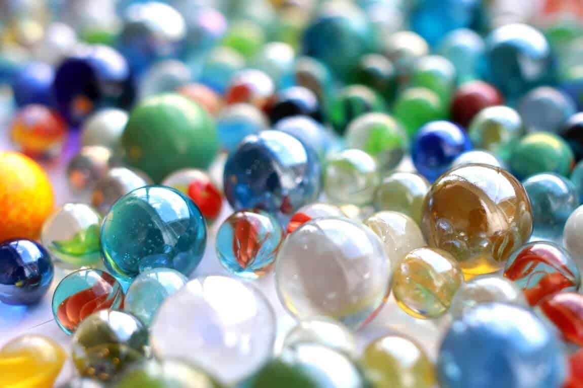 Verlies van de knikkers (een vrouw in het casino)