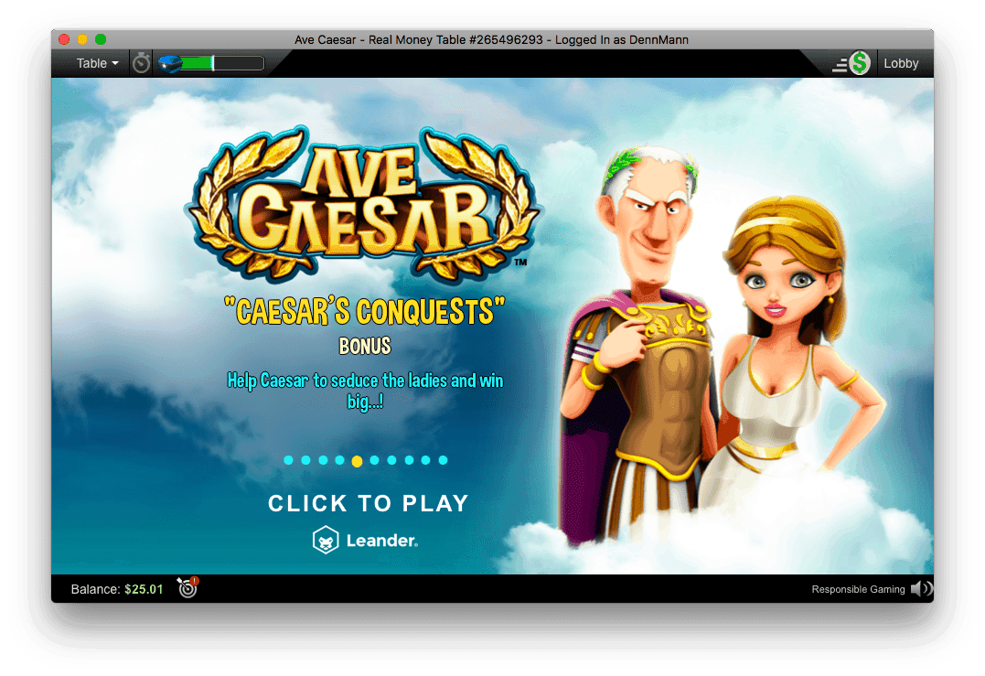 Ave Caesar: online slot van Leander Games [review] - Onetime.nl