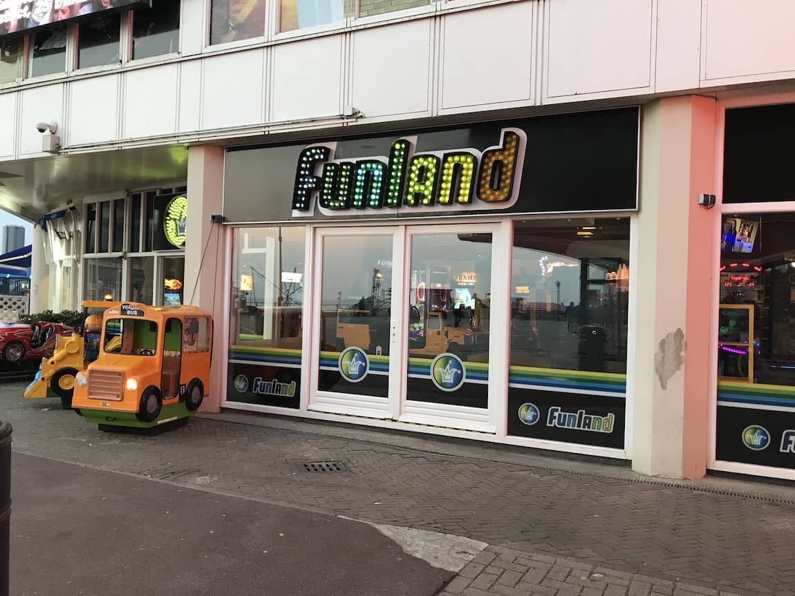 Funland Hommerson Scheveningen - arcade hal