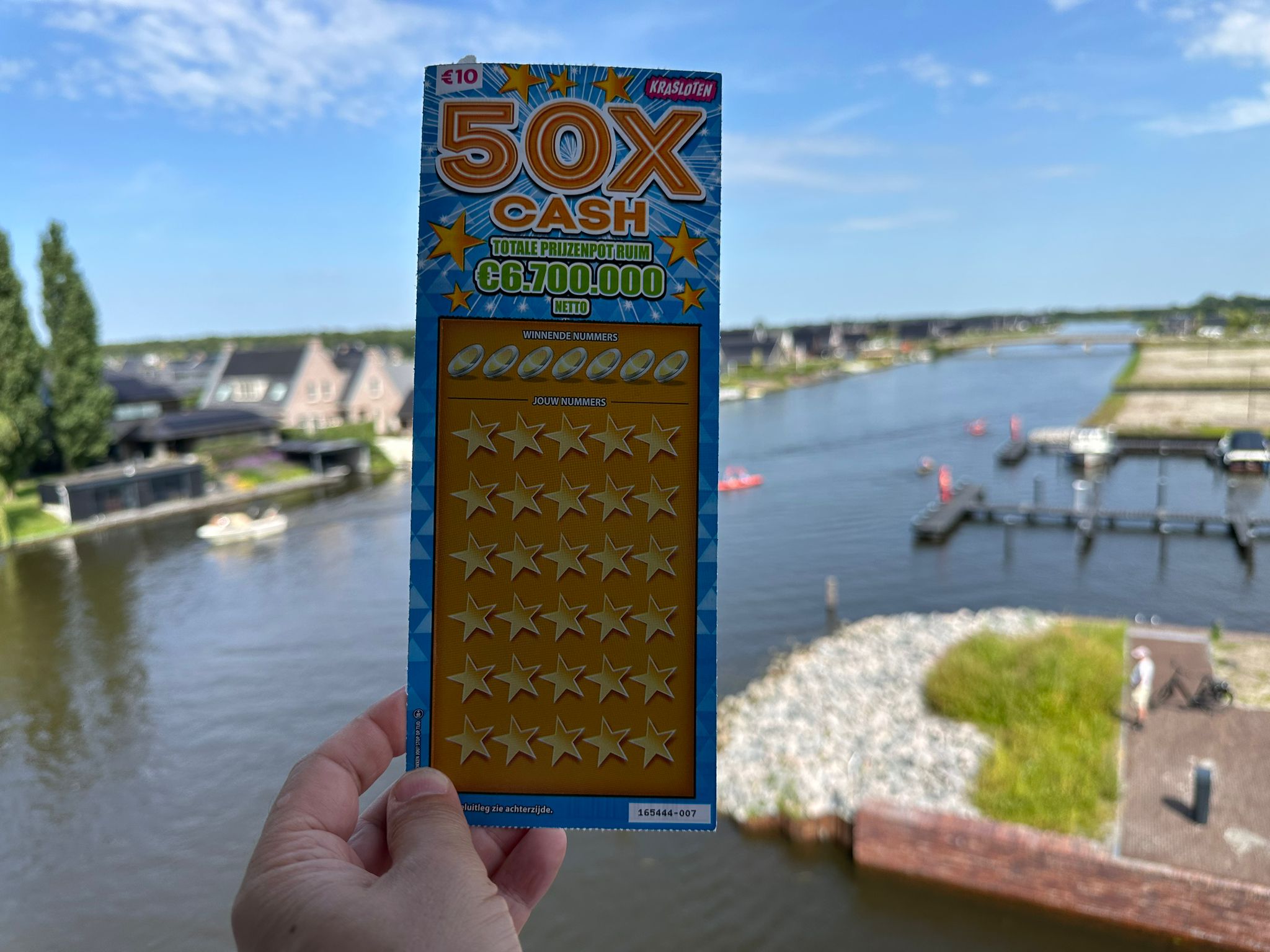 Kraslot: 50 x Cash | Onetime.nl