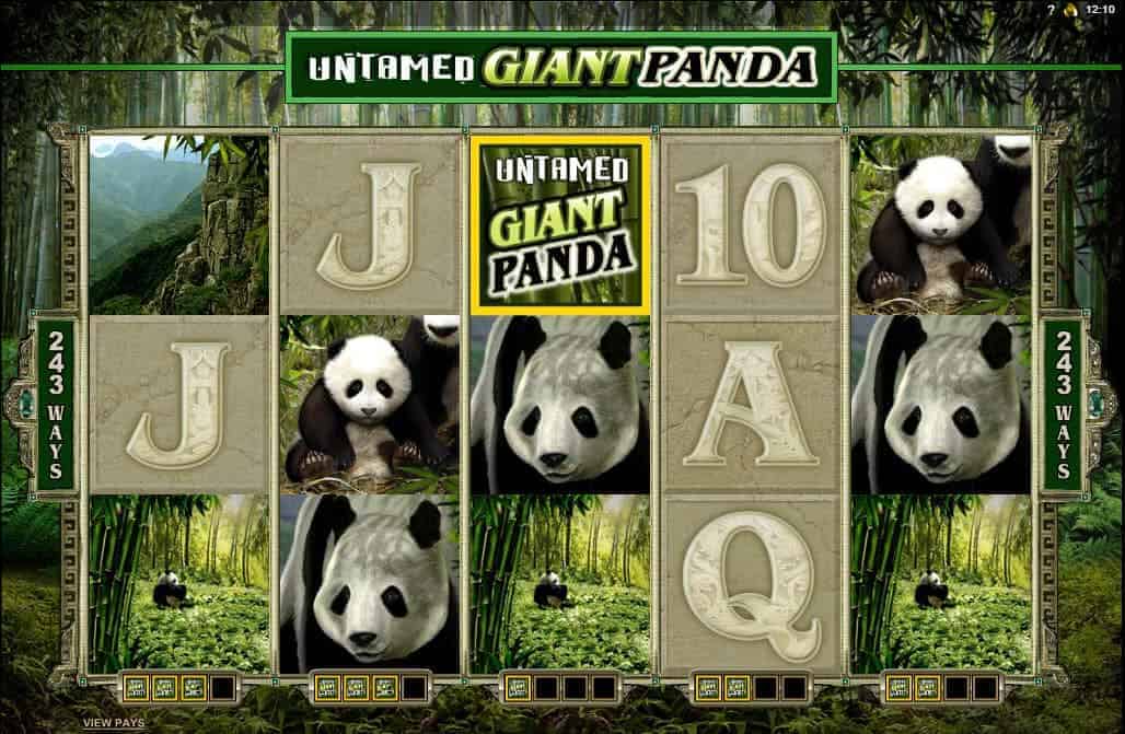Untamed Giant Panda: slot van Microgaming [review]